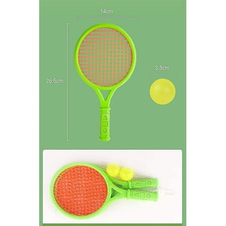 Plastic Tennis Racket Kids Toy Outdoor Sports Interactive Beach Toy ...