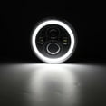 Bricologht 7 Inch Round LED Headlights Halo Angel Eyes DRL for Chevy ...