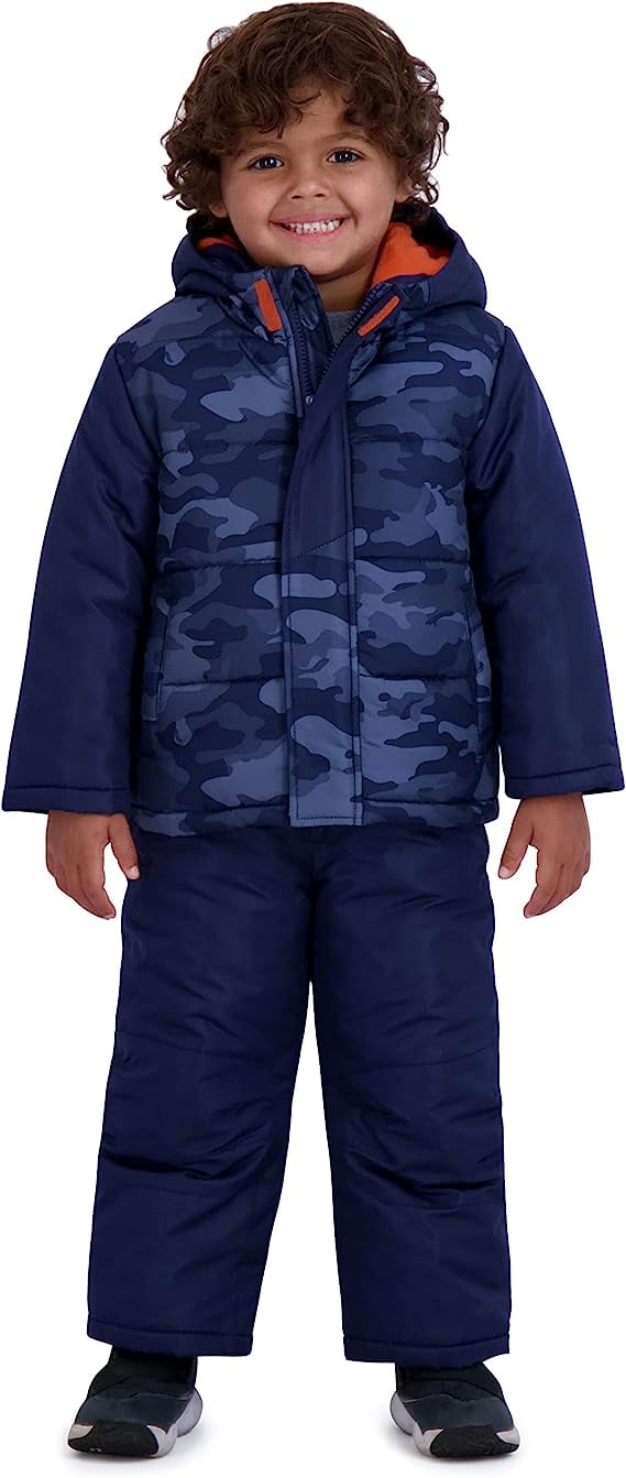 Rothschild Boys' Ski Jacket and Snowbib Snowsuit Set - Walmart.com