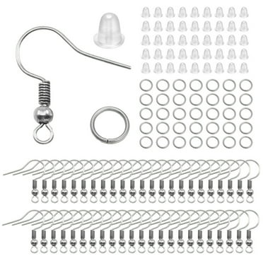 GENEMA Earring Making Supplies Kit 2418pcs Earring Repair Parts Earring ...