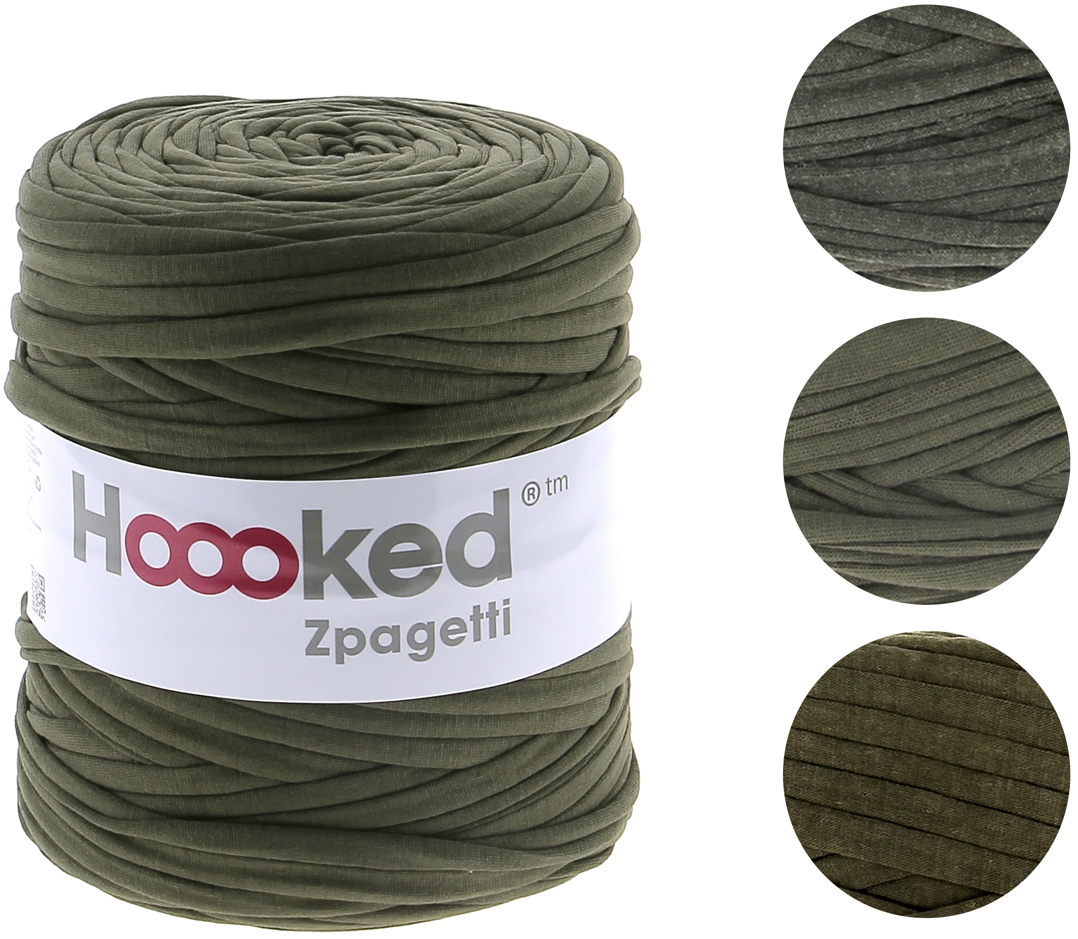 Hoooked Zpagetti Yarn 4/Pk-Vineyard Green - Walmart.com - Walmart.com