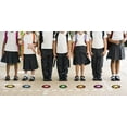WaaHome Number Spot Markers and Labels,4" Line Up Spots Classroom Floor ...