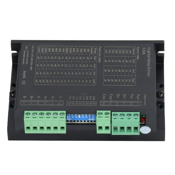 Controlador paso a paso, motor paso a paso de 2 fases Controlador paso a paso digital ...