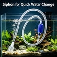 Agiufgs Gravel Vacuum Cleaner 4.92 Ft, Siphon Pump for Water Changes ...