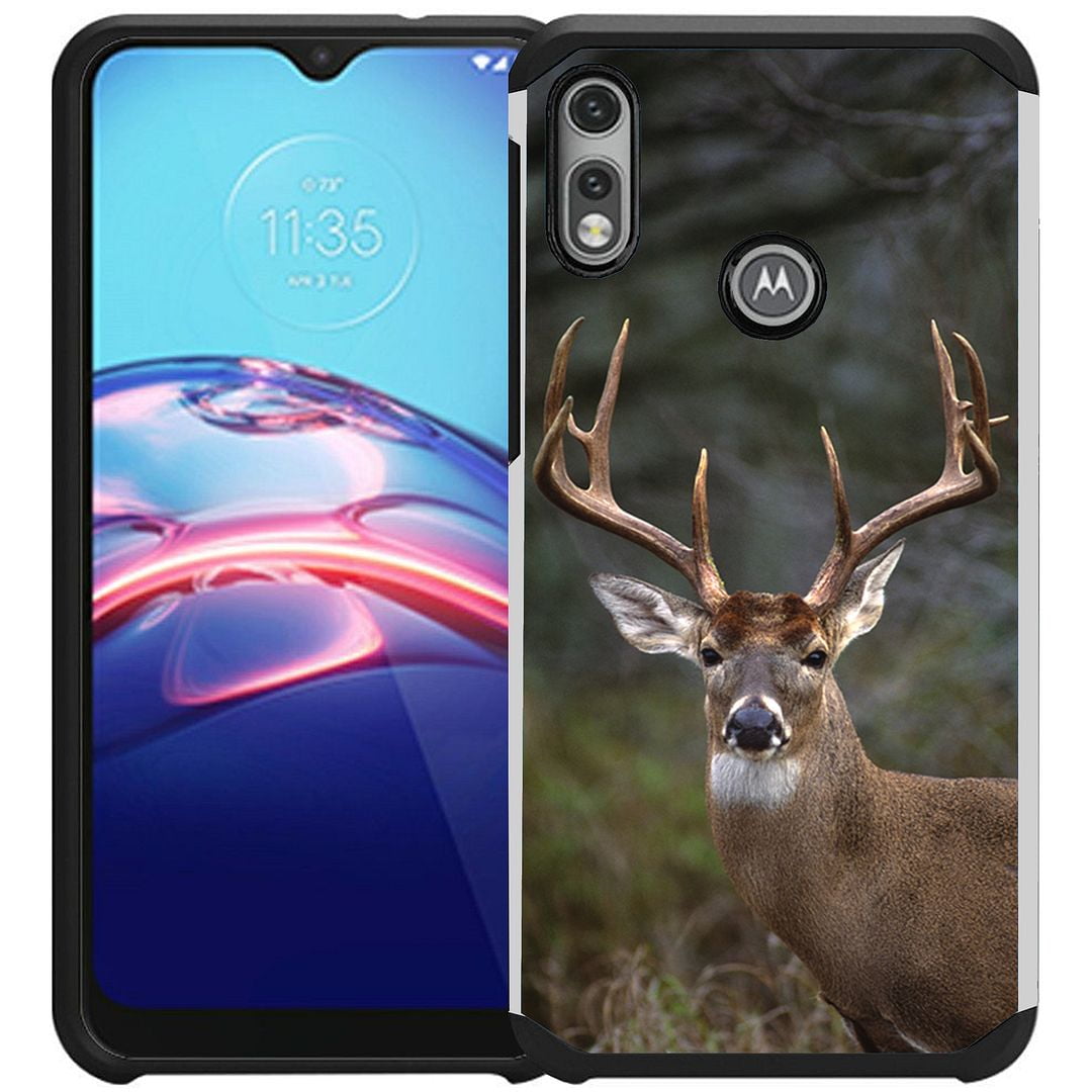 Motorola Moto E 2020 Case - Colorful Design Hybrid Armor Case ...