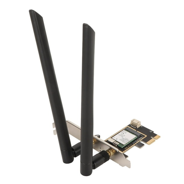 Tarjeta adaptadora de red para PC tarjeta 24G 5G 6G PCIe X1 WiFi 7 BE200NGW para computadora ...