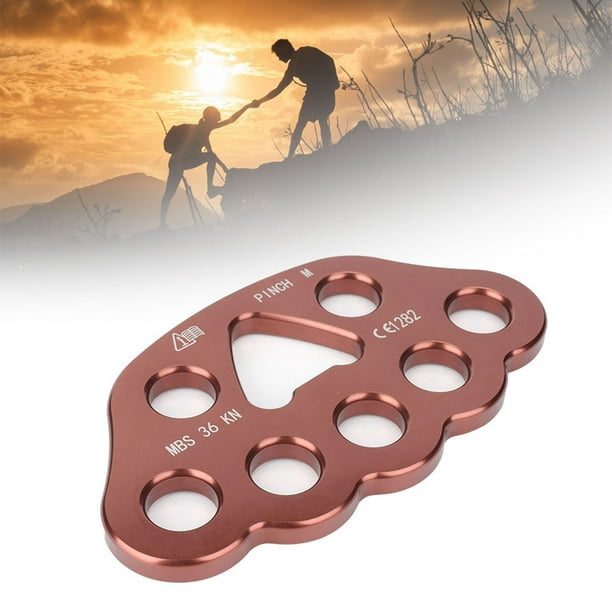 Rigging Plate, Multi Anchor Point Symmetrical Design Descender Plate ...