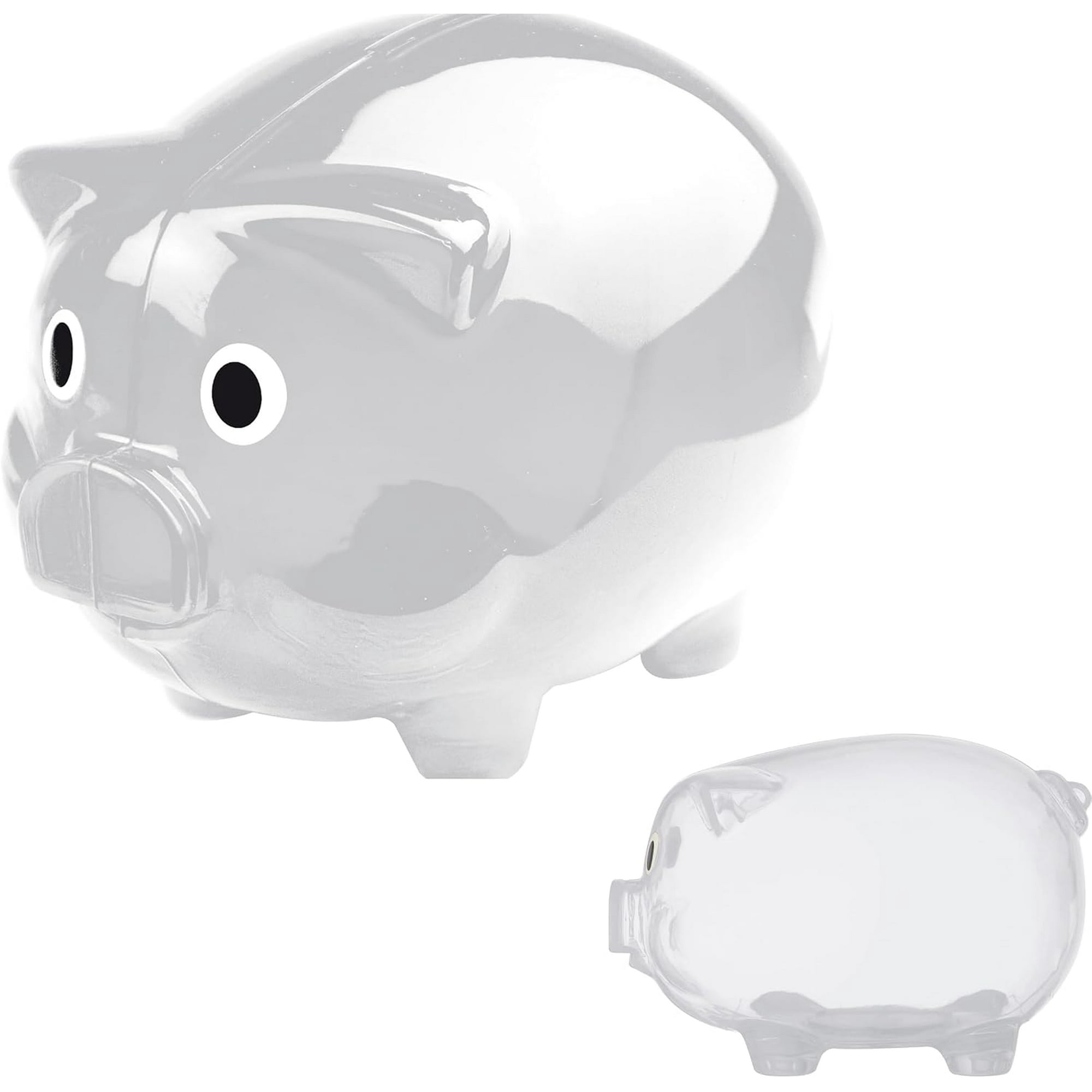 Click here for Ffrgh Large Transparent Plastic Piggy Bank  Gift I... prices