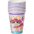 Amscan Dazzling LOL Surprise Together 4 Eva! Multicolor Paper Cups - 9 ...