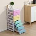 Novelinks 8 drawer storage organizer Plastic dressers with drawers Kids ...