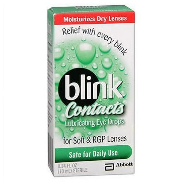 Gotas lubricantes para ojos Blink Contacts, 10 ml | Bodega Aurrera en línea