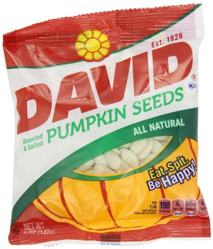 David Seeds, Pumpkin Seeds, 5-Ounce Bags (Pack of 2) - Walmart.com