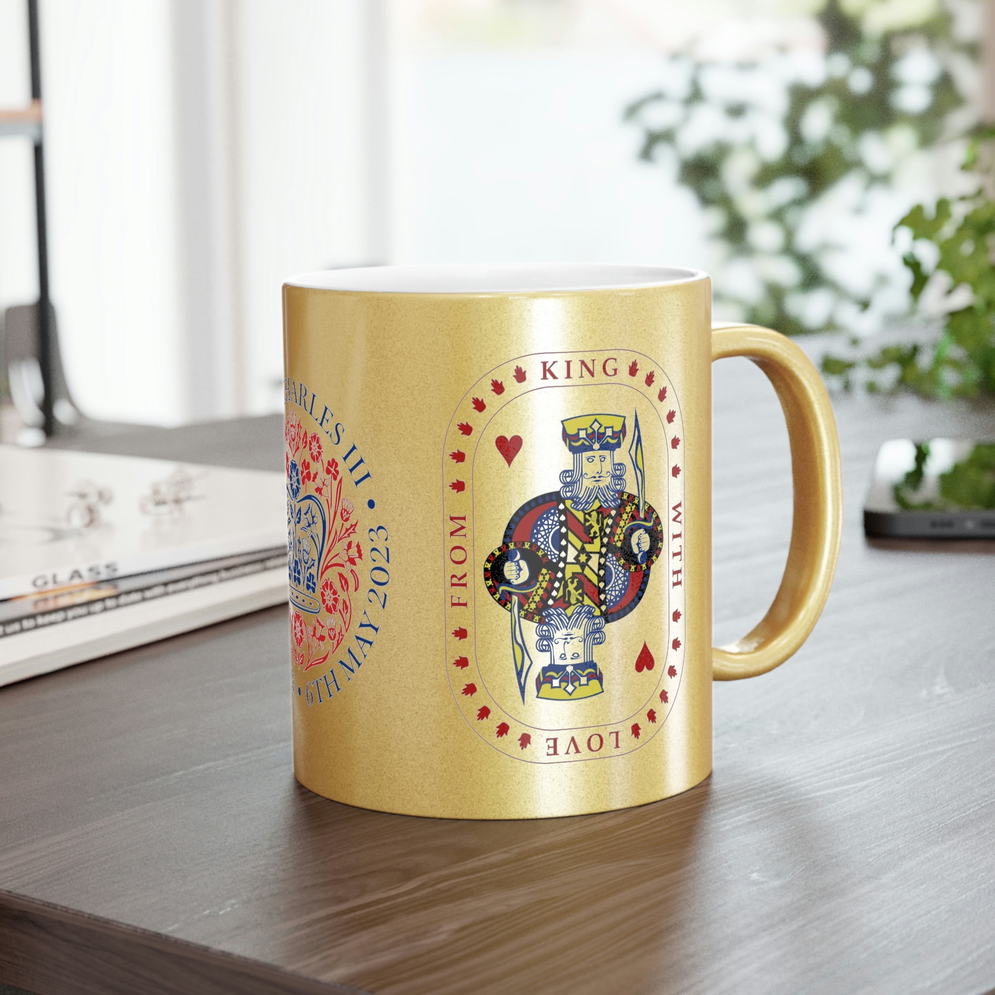 Coronation Gold or Silver Mug: Perfect English Tea & Coffee in Royal ...