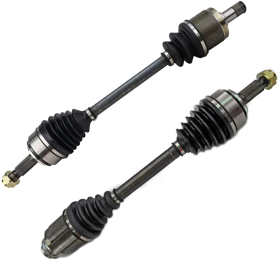 Pair 2 Front CV Axle Drive Shaft Assembly (Driver and Passenger Side ...