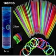 DELEE Glow Sticks Party Pack with Bracelet Connectors, Neon Necklaces ...