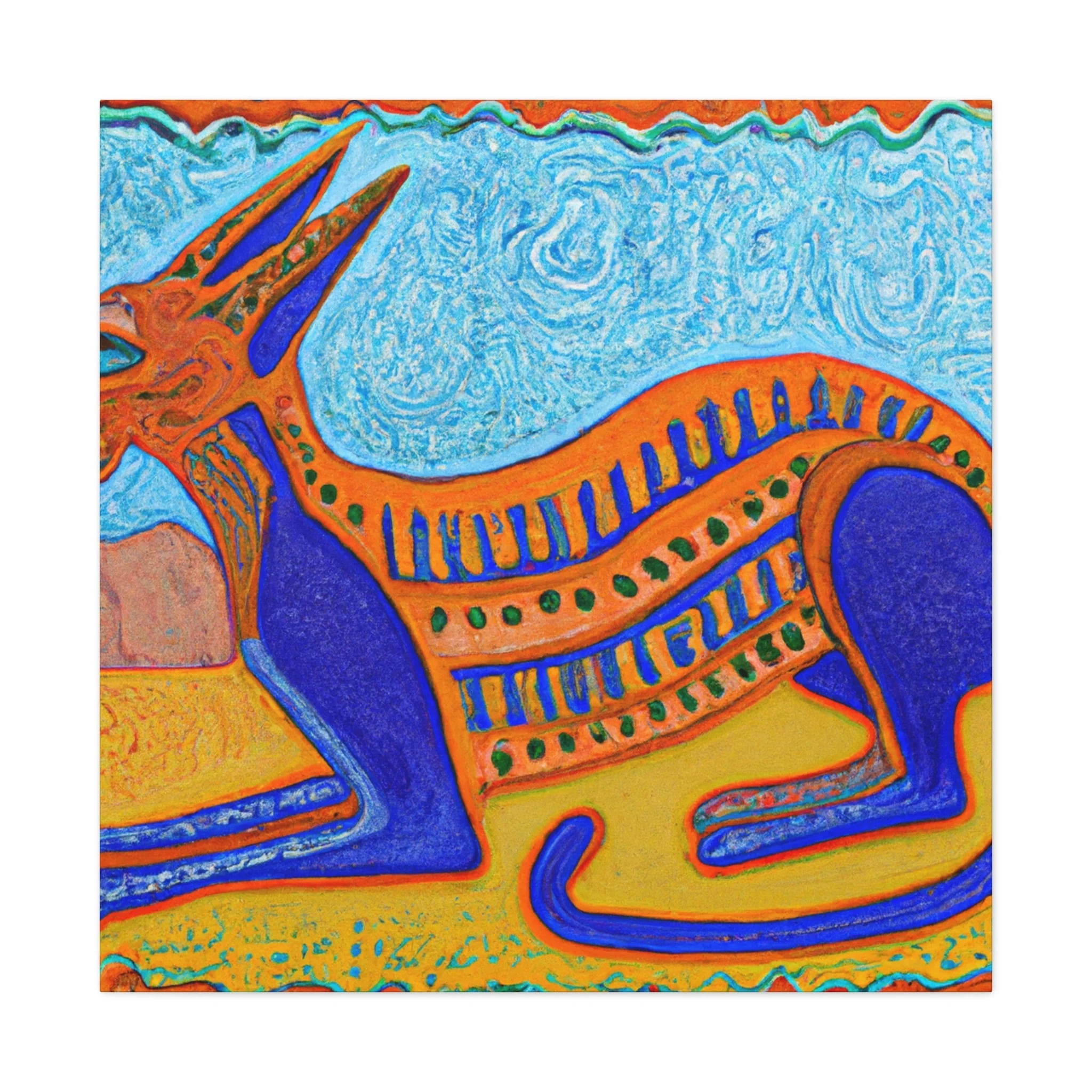 Caracal's Majestic Dance - Canvas - Walmart.com