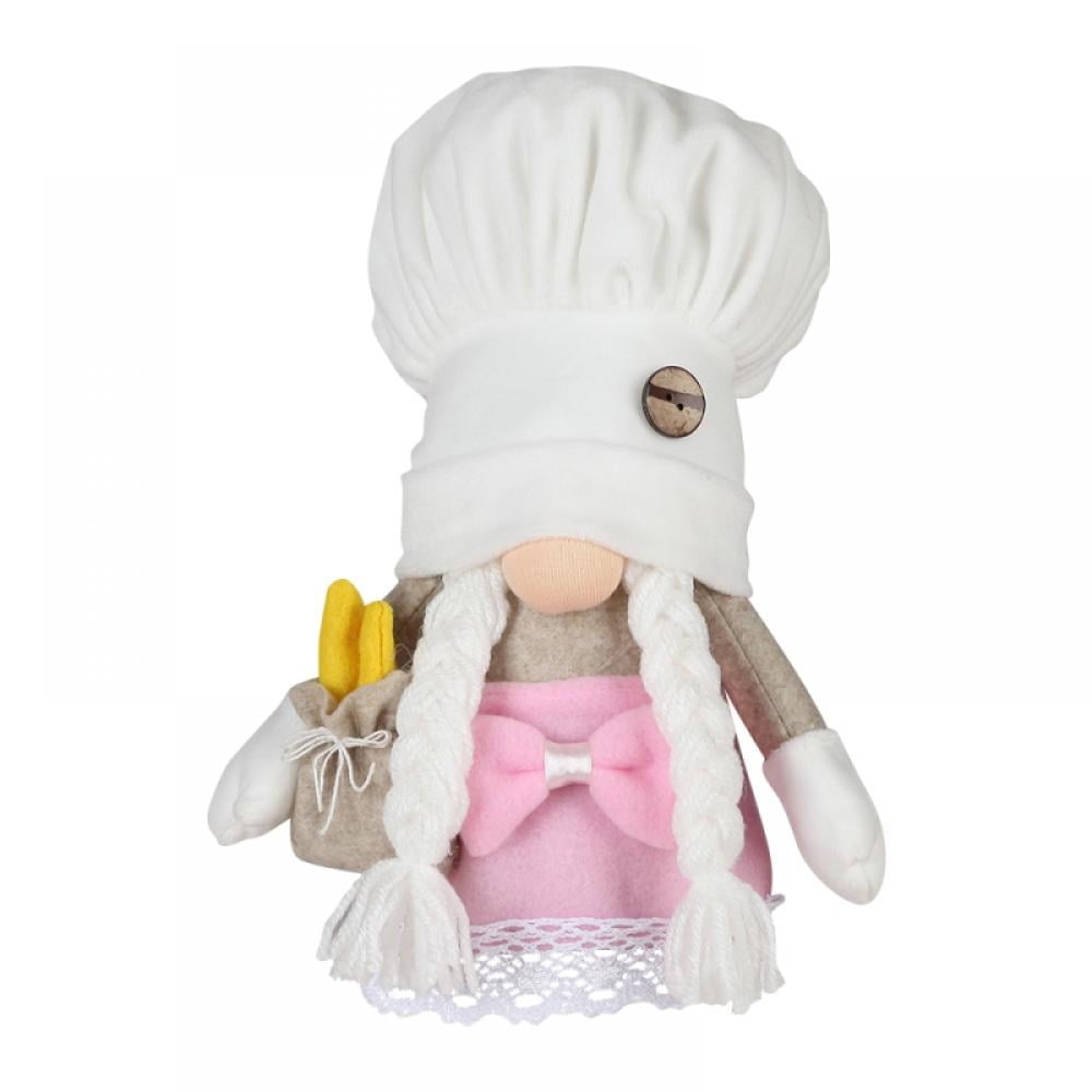 Chef Gnomes Plush, Christmas Kitchen Decorations Handmade Plush Tomte ...