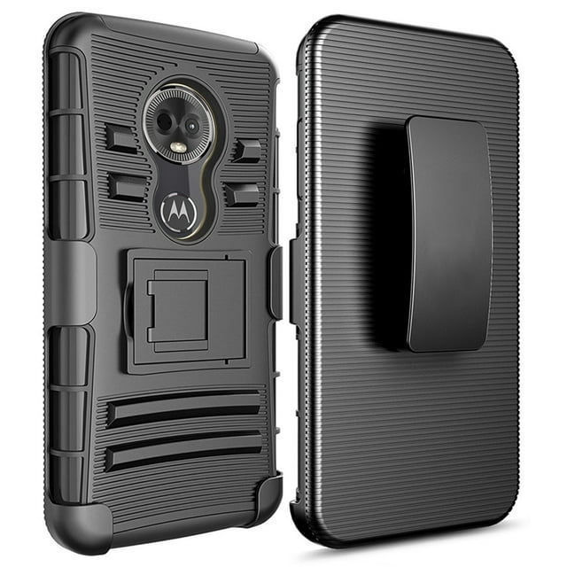 Motorola Moto E5 Plus / XT1922 / E5 Supra [Dual Form] Rugged Holster ...