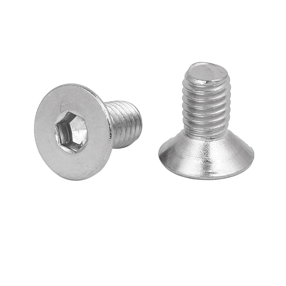 M6x12mm 316 Stainless Steel Countersunk Flat Head Hex Socket Cap Screw ... M6x12mm 316 Stainless Steel Countersunk Flat Head Hex Socket Cap Screw ...