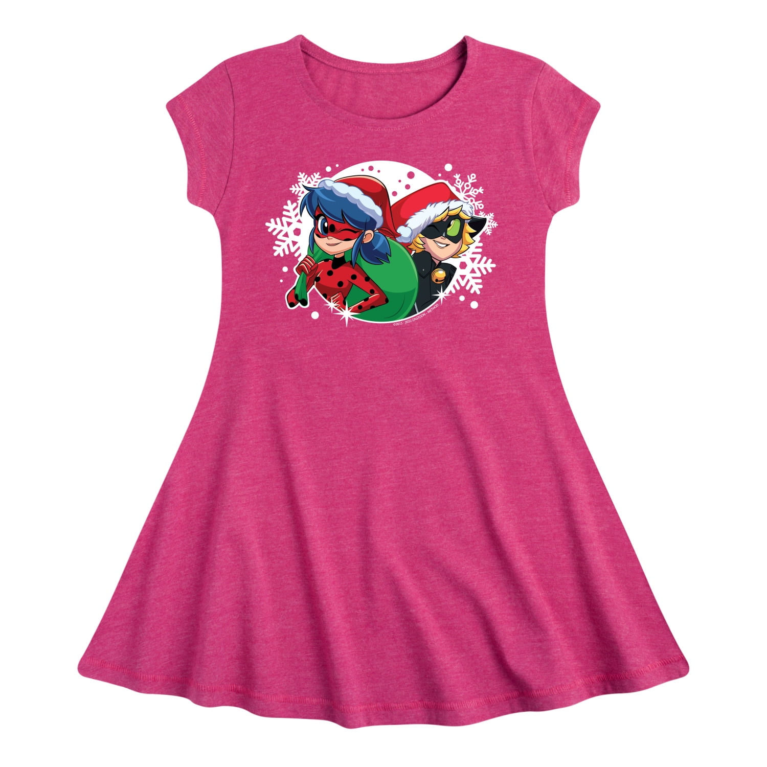 Miraculous Ladybug - Ladybug And Cat Noir Graphic - Youth Girls Fit ...