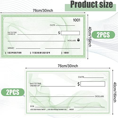 Blank Check Template For Presentation