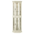 Oufan 69.49" Accent Corner Cabinet w/ 2 Doors, Farmhouse Curio Cabinet ...