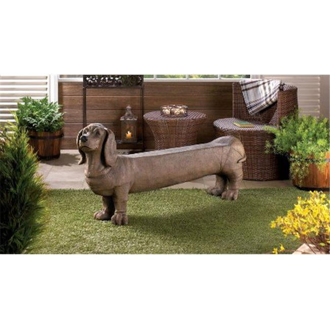 Zingz & Thingz 57071109 Dachshund Doggy Bench - Walmart.com - Walmart.com