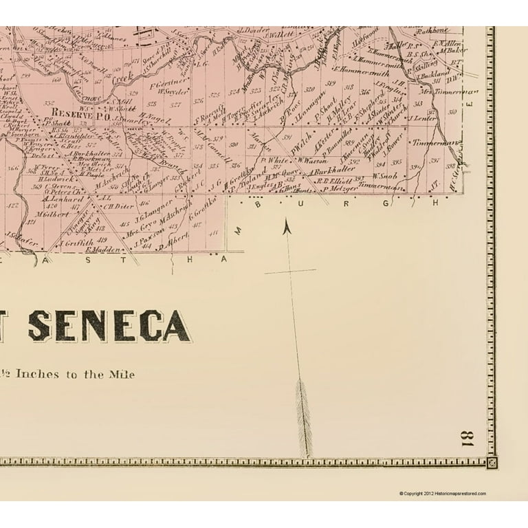 West Seneca Map