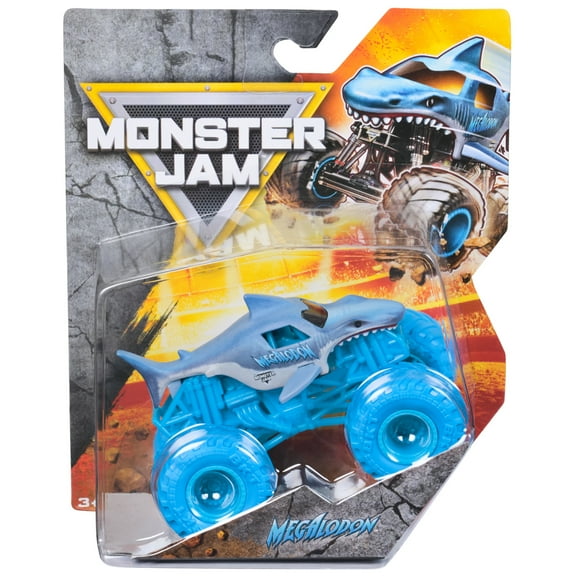 Monster Jam Exclusive Neon Nitro 2-Pack 1:64 Scale Monster Trucks ...