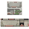 138Key/set XDA Height 9009 Retro Keycap for Mechanical Keyboards PBTs ...
