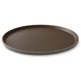 Jubilee 18" Round Restaurant Serving Trays (Set of 2), Brown - NSF Food ...