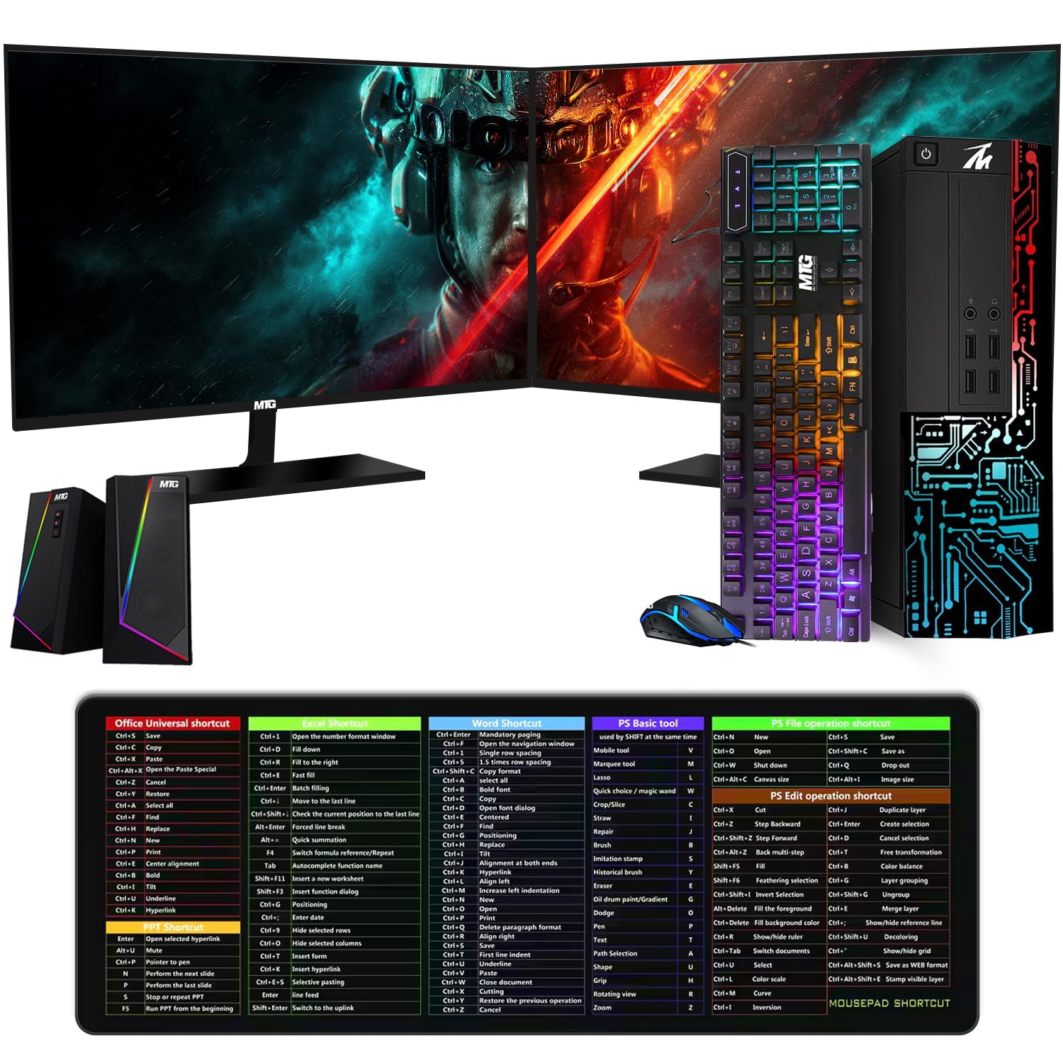 Restored TechMagnet Computer Desktop PC,Core i5,Siwa 8,8GB RAM,128GB ...