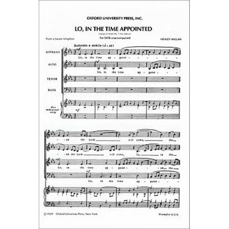 Lo, in the time appointed | Walmart Canada