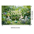 Easter Decor Easter Bunny Pattern Soft Carpet Festive Atmosphere Cute ...