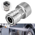 Pressure Washer Quick Connect Fitting Set, Stainless Steel 1/4 Inch ...