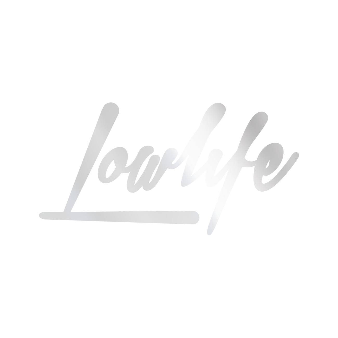 Lowlife Sticker Decal Die Cut - Self Adhesive Vinyl - Weatherproof ...