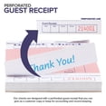 Stock Your Home Pink Guest Check Books for Servers (160 Pack) Server ...