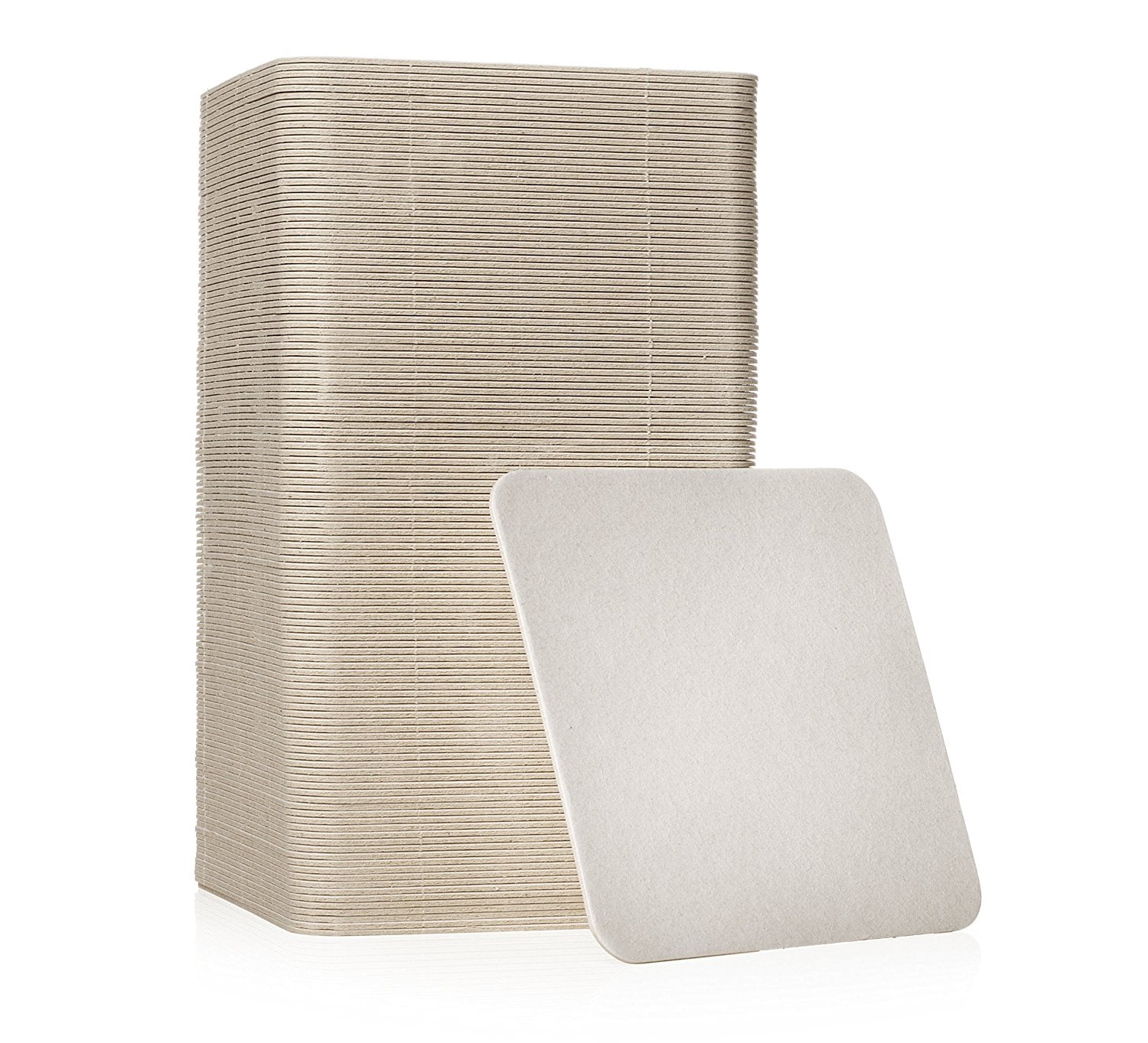 Plain White Coasters, Square - Walmart.com