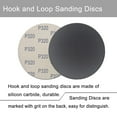 6 Inch 50 Pcs Wet Dry Sanding Discs Hook and Loop, 320 Grit Sandpaper ...