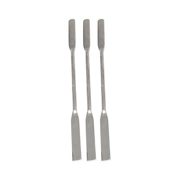 A2ZSCILAB SET of 3 Makeup Spatulas, Stainless Steel Cosmetic Stirring ...
