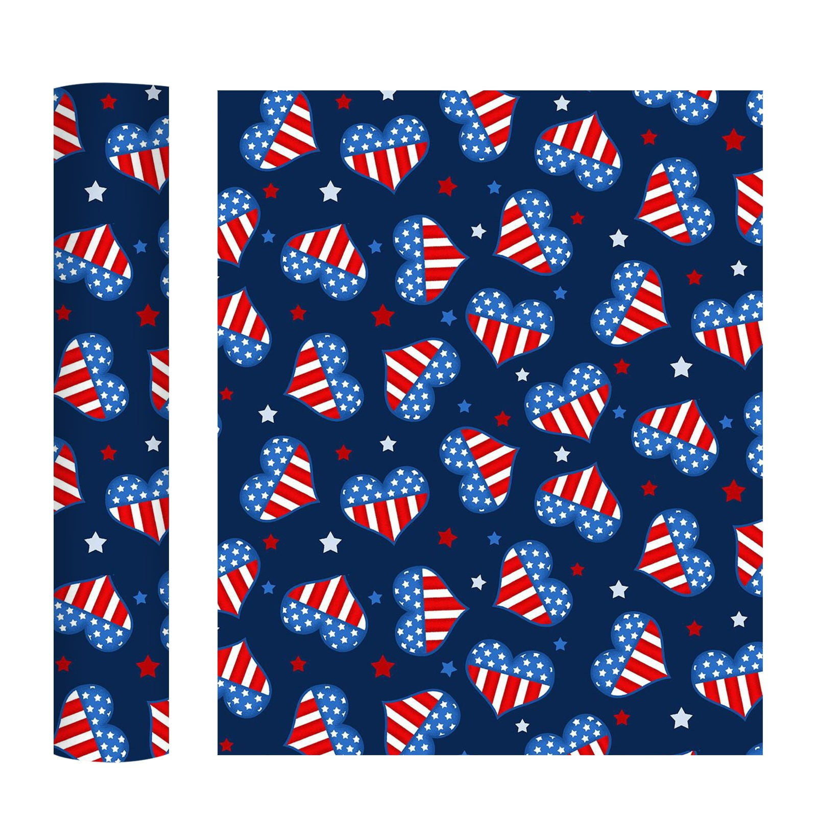 Buy OAVQHLG3B American Flag Heat Transfer Vinyl,Patriotic Heat Transfer ...