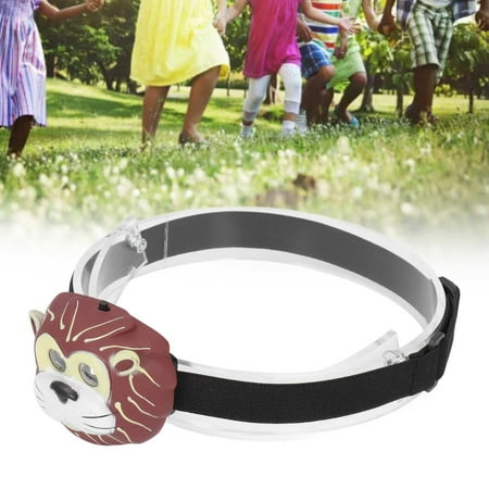 EOTVIA Animal Head Lamp,LED Animal Headlight Cartoon Cute White Light ...