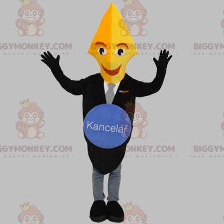 Black and Gold Fountain Pen BIGGYMONKEY™ Mascot Costume | Walmart Canada