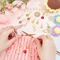 36Pcs Daisy DIY Knitting Tool Sets including Locking Stitch Markers ...