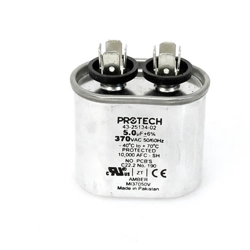 8552-2 - OEM Rheem Upgraded Replacement Oval Run Capacitor 5 uf 370 ...