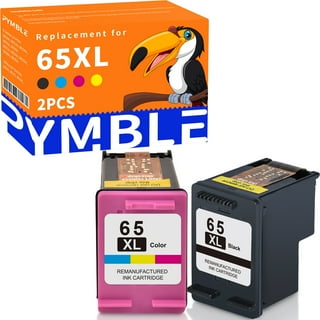 65XL Black Ink Cartridge Replacement for HP 65XL 65 XL work with ...