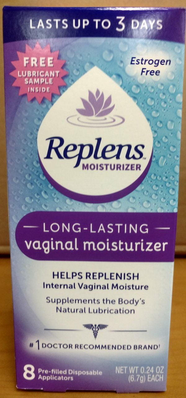 6 Pk Replens Long Lasting Vaginal Moisturizer 8 Prefilled Disposable ...
