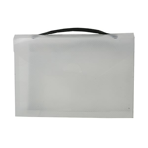 JAM Paper Plastic Portfolio Case / Lunchbox with Handle, Mini, 8 1/4 x ...