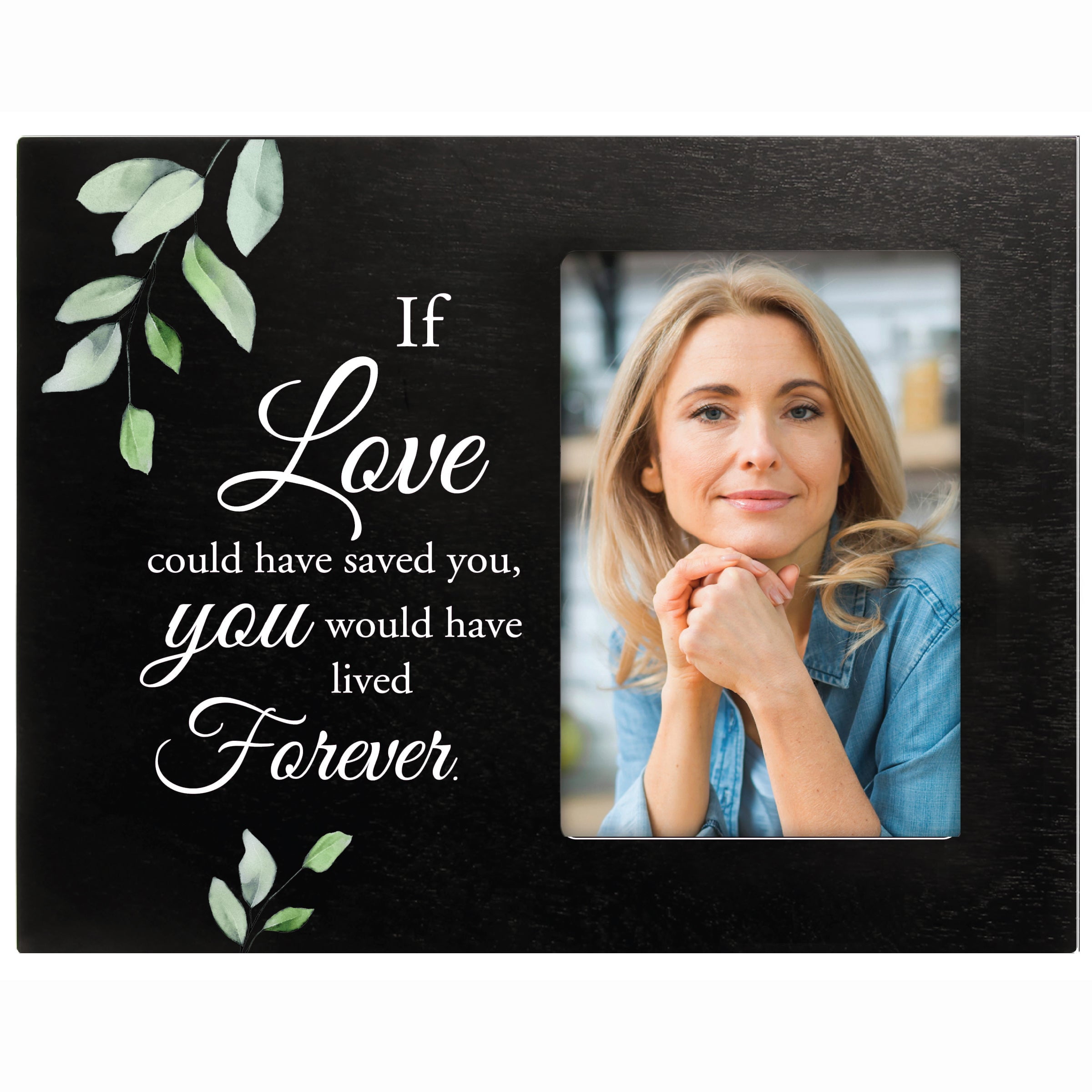 LifeSong Milestones Memorial Picture Frame for Sympathy Gifts - If Love ...