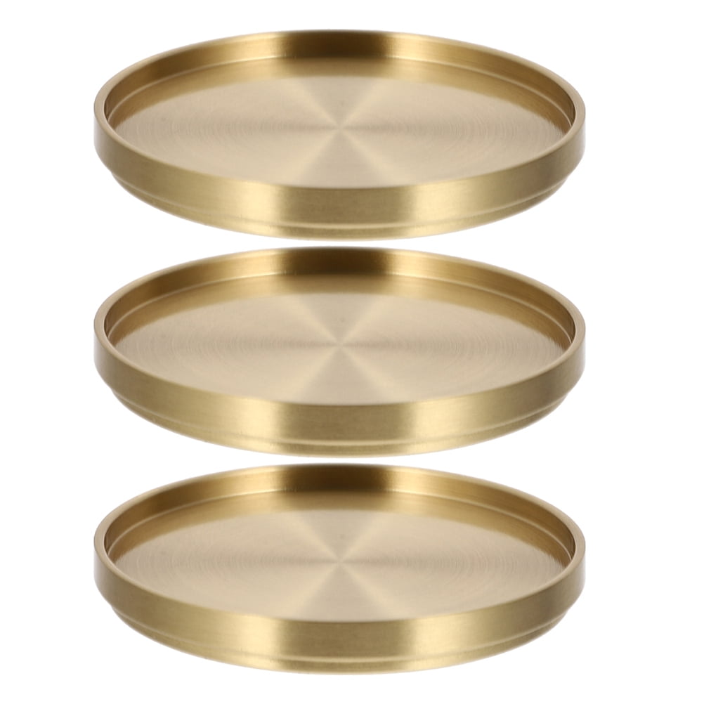 Click here for Kakowely 3pcs Copper Coaster Water Mug Coaster Tab... prices